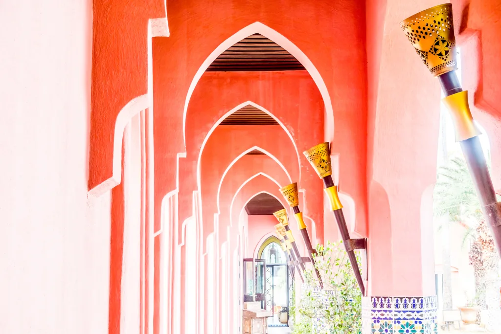 Red City Marrakech: A Living Palette - Orchid Island